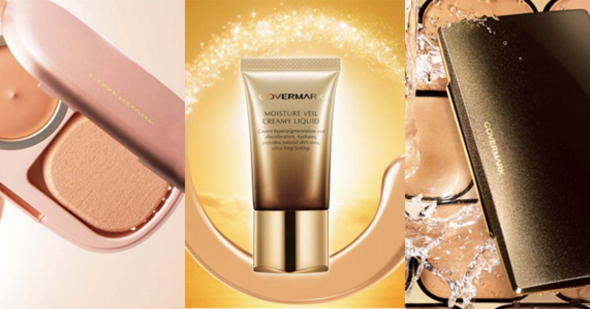 COVERMARK, Foundation dengan Tekstur Ringan Untuk Tutupi Noda Wajah